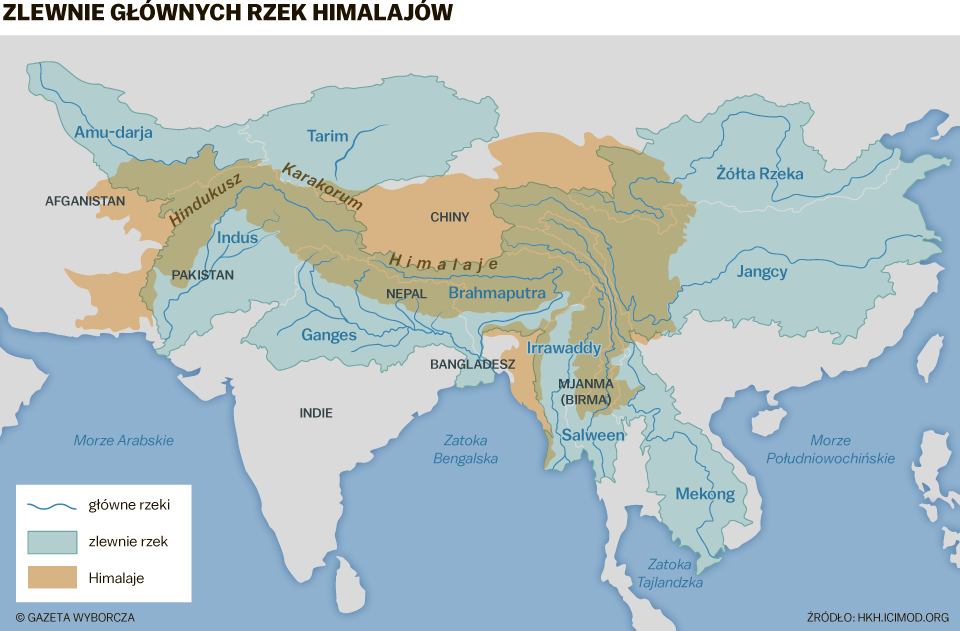 Lodowce w Himalajach i Hindukuszu mogą stracić do 80 proc. objętości do ...