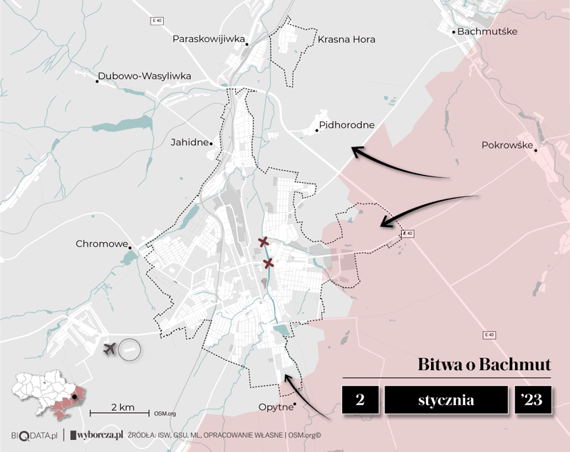 Bitwa o Bachmut. Czy Ukraińcy mają szanse odzyskać miasto?