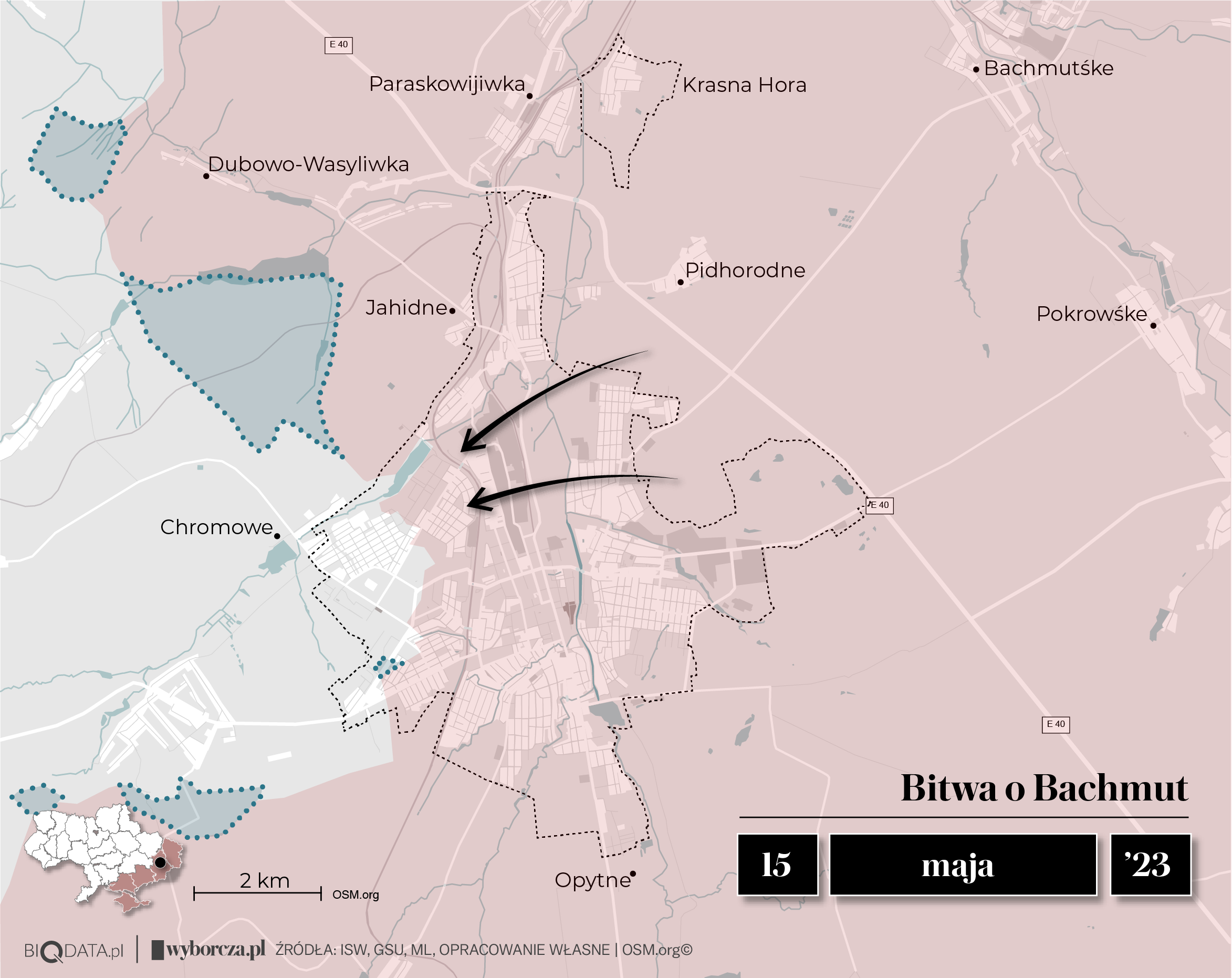 Bitwa o Bachmut. Czy Ukraińcy mają szanse odzyskać miasto?