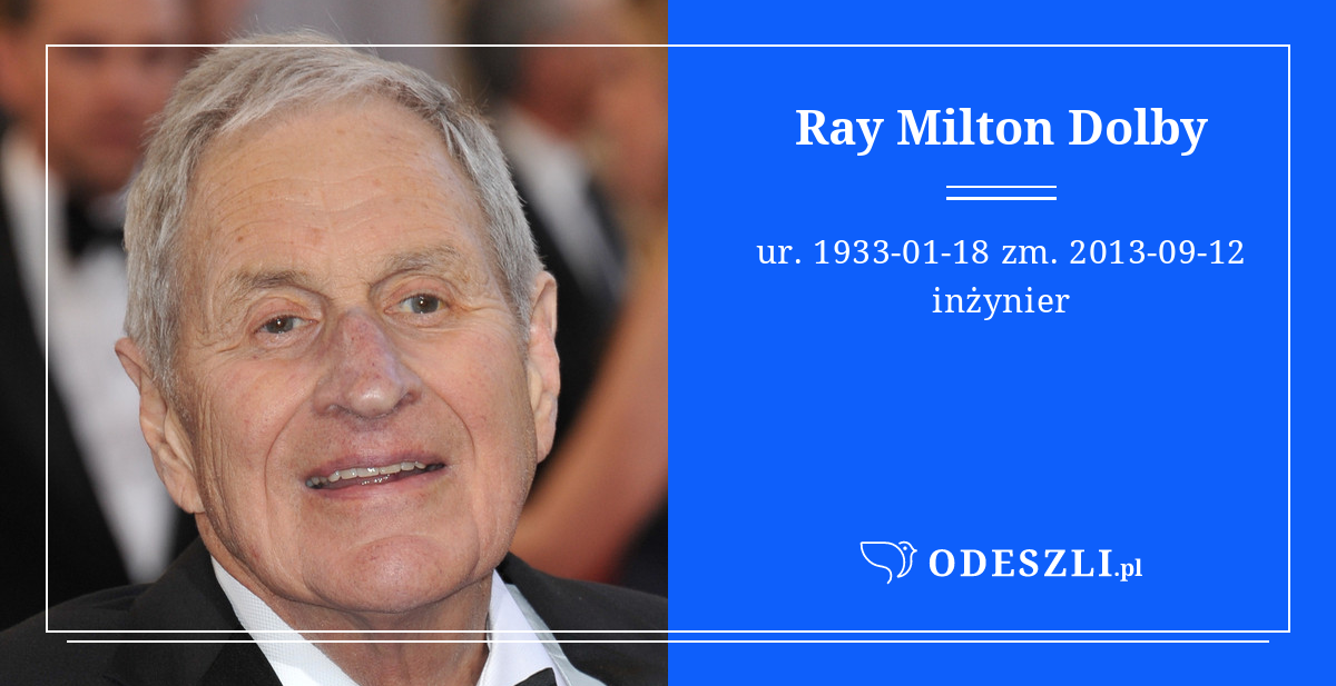 Ray Milton Dolby - Miejsca Pamięci | Odeszli.pl